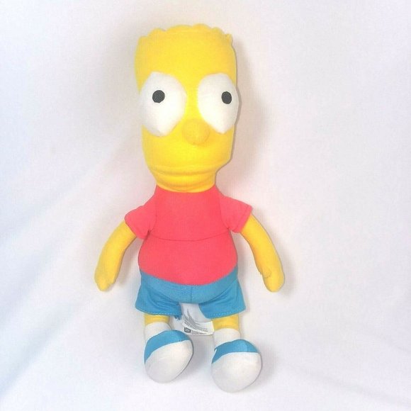 Simpsons | Toys | Bart Simpson 3 Inch Plush Doll | Poshmark